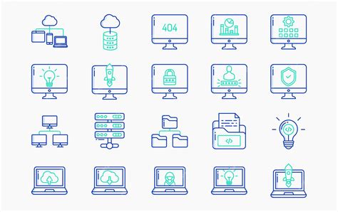 Premium Vector Software Development And Programming Vector Icon Illustration