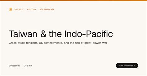 Taiwan And The Indo Pacific Model Diplomat