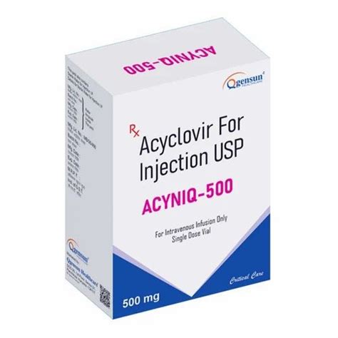 Acyclovir Injection 1gm At Rs 527 Piece Zovirax In Panchkula Id 2853187688633