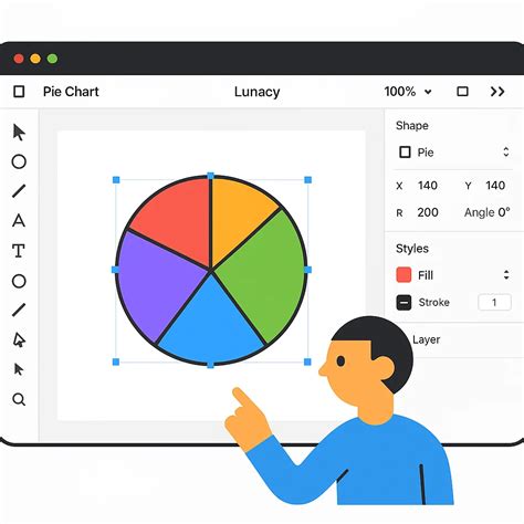 Create Empty Pie Charts Free Lunacy Design Software
