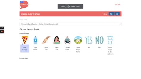 Github Kristcar Speech Output My Voice Is A Full Stack Application Designed To Empower People