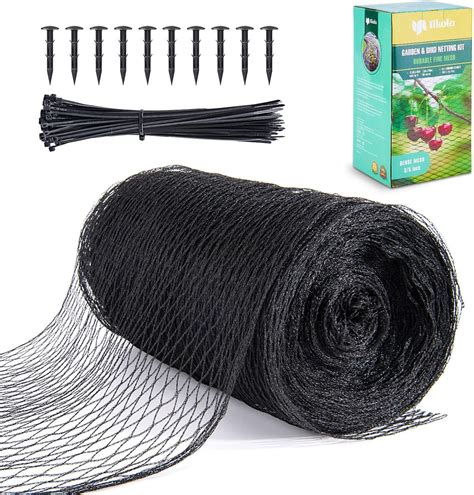 Bird Netting Kit 7 6 X 66 Ft Garden Netting Reusable Fencing Protect Fruit Vegetables