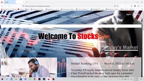 Musa Butt On Linkedin Css Html Investing Project