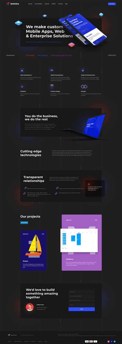Techvice on Behance