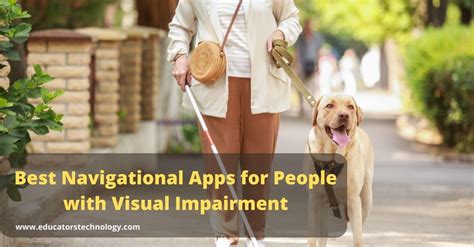 best map apps for the blind educators technology