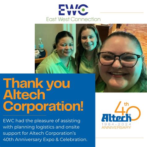 East West Connection Inc On Linkedin Eastwestconnection Altechcorp