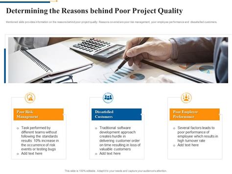Determining The Reasons Behind Poor Project Quality Agile Software
