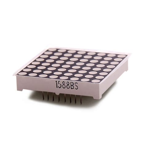 Buy Wholesale China 3 75mm 8 8 Dot Matrix Common Anode Display Module 16 Pin Red Light Led