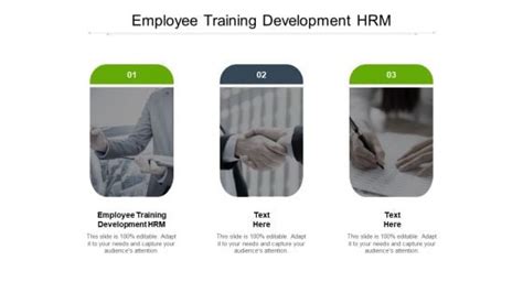 Employee Training Development Hrm Ppt Powerpoint Presentation Summary