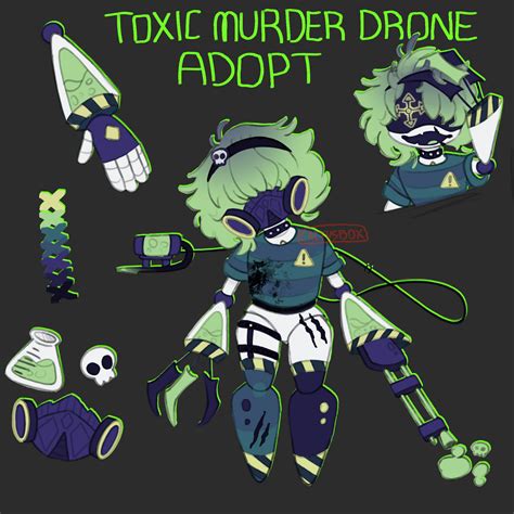 Closed Murder Drones Adopt By Cactusboxes On Deviantart