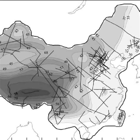 New Moho For Asia Integrated Into Crust 20 Model Download Scientific Diagram