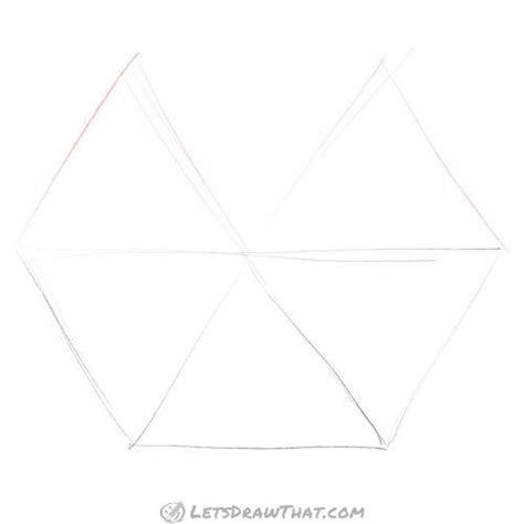 How To Draw A Hexagon Using Compass And Hand Drawn Let S Draw That