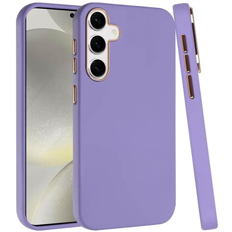 For Samsung S25s24 Classy Slick Chromed Around Hybrid Case Cover