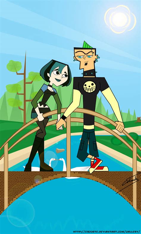 Total Drama Gwen And Duncan By Escorte On Deviantart