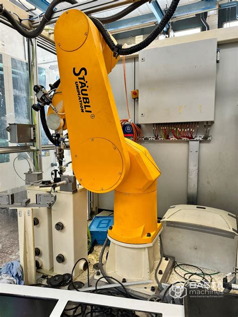 Stäubli Rx160 2009 6 Axes Robot Quick Sale Basta Machines
