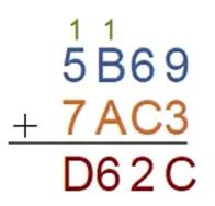Hexadecimal Arithmetic Adding And Subtracting Hex Numbers