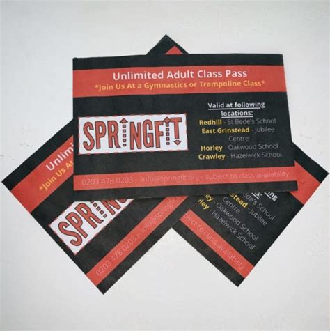 Unlimited Adult Class Pass Springfit