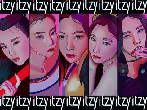 Itzy Cartoon