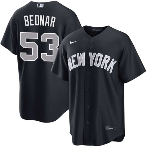 David Bednar New York Yankees Alternate Road Jersey By Nike® Official
