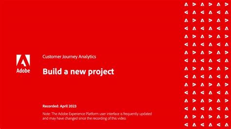 Creación De Un Nuevo Proyecto En Analysis Workspace Adobe Customer Journey Analytics