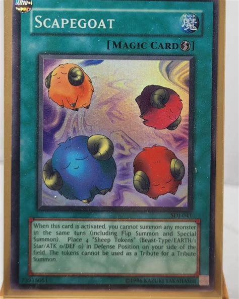 Yu Gi Oh Karte Scapegoat Sündenbock Sdj 041 Starter Deck Joey Vin In