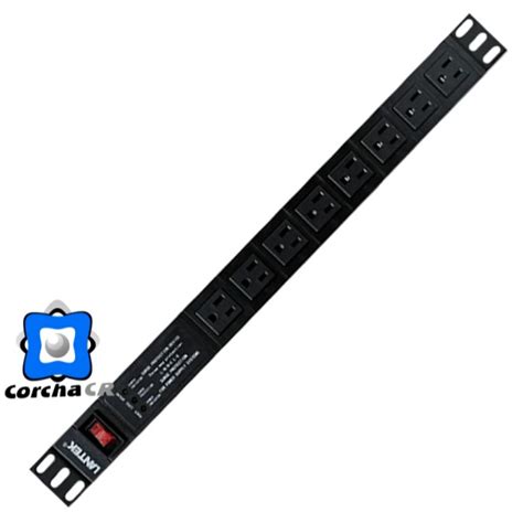 Lantek Regleta Para Rack Pdu 8 Tomas 125vac15a 3 Leds 5 15p