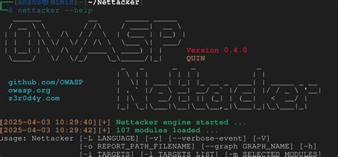 Nettacker Automated Penetration Testing Framework Geeksforgeeks