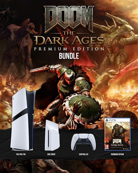 Ps5 Pro Disc Drive And Doom Dark Ages Premium Edition Paragon Competitions
