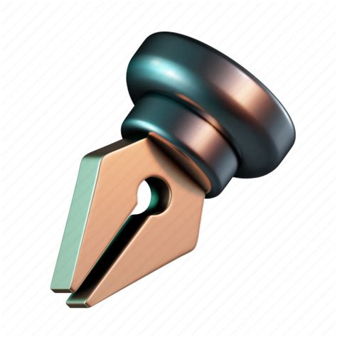 Pen Nib Vintage Fountain Icon Download On Iconfinder