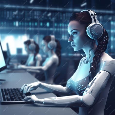 Robot Asistente Virtual Robot Escribiendo Un Robot Chatbot Negocio Ai Codificador Tecnología