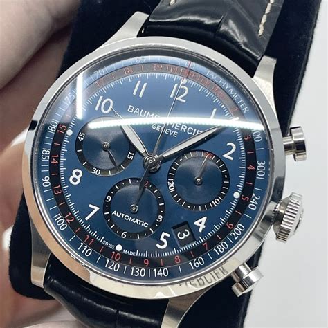 Baume And Mercier Capeland Chronograph Ref Moa10065 Hombre