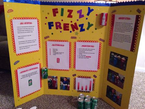 Science Fair Project Poster Board Layout
