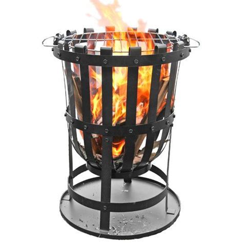 Fire Basket Brazier Metal Fire Pit