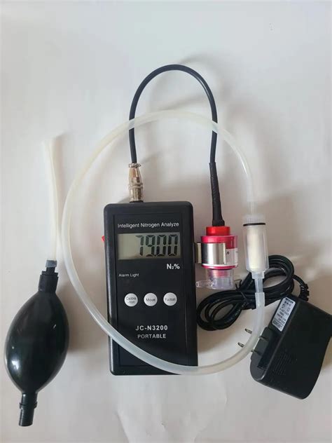 Nitrogen Purity Tester 0 99 99 Vol Precision And Portability