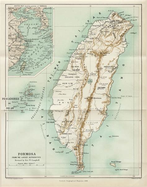 Formosa Map 1901