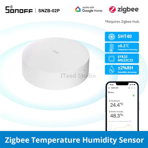 ITEAD SONOFF SNZB P Zigbee Temperature And Humidity Sensor Zigbee Smart Sensor APP Real