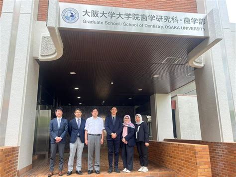 lakukan kunjungan ke osaka university fkg unair bahas prospek kerjasama internasional fakultas