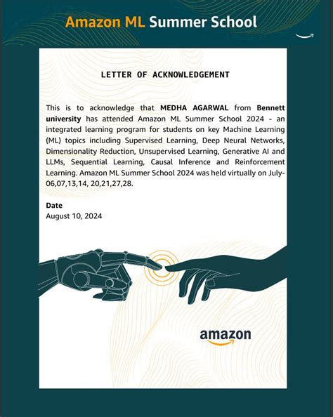 Medha Agarwal On Linkedin Amazonmachinelearning