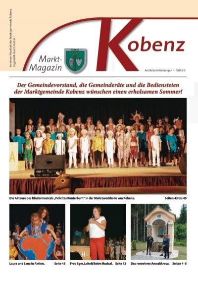 Magazin - Gemeinde Kobenz