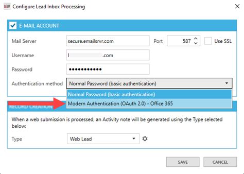 How To Authenticate Mail Servers Using Oauth 20 Legrand Crm Knowledge Base