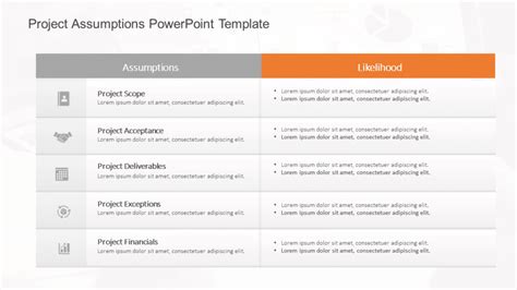 Top Assumptions Powerpoint Templates Slideuplift 1