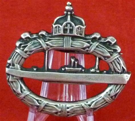 Ww1 Imperial German Navy U Boat Badge Antique Armoury