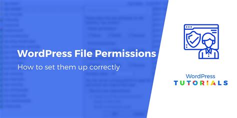 Wordpress File Permissions How To Set Them Up Properly