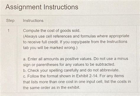 solved assignment instructions step instructions compute the