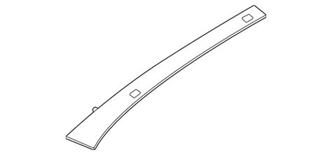 2024 2025 Hyundai Side Molding 81675 Be000 Motormotor
