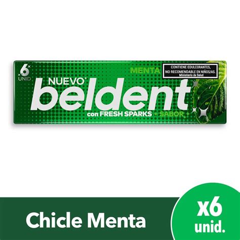 Chicles Beldent Menta 20g