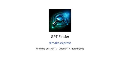Gpt Finder Gpts Features And Functions Examples And Prompts Gpt Store
