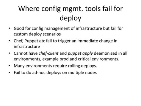 One Click Deploys Using Rundeck Ppt