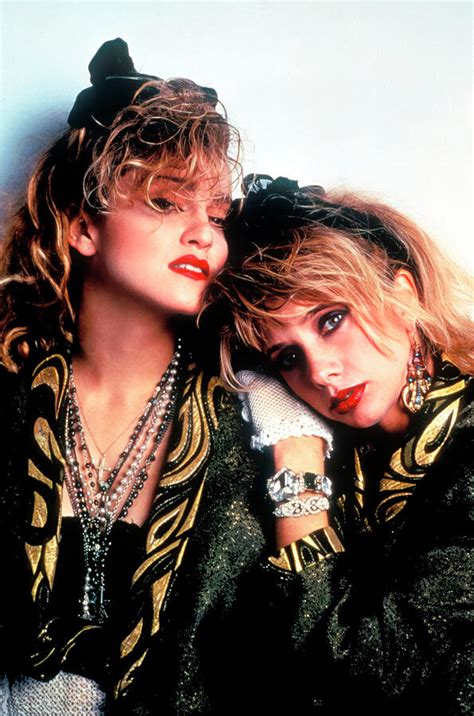 Madonna And Rosanna Arquette In Desperately Seeking Susan 3 Photograph