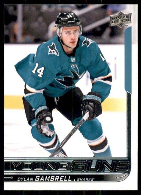 2018 19 Upper Deck 488 Dylan Gambrell Yg Rc Ebay In 2025 San Jose Sharks Upper Deck Deck
